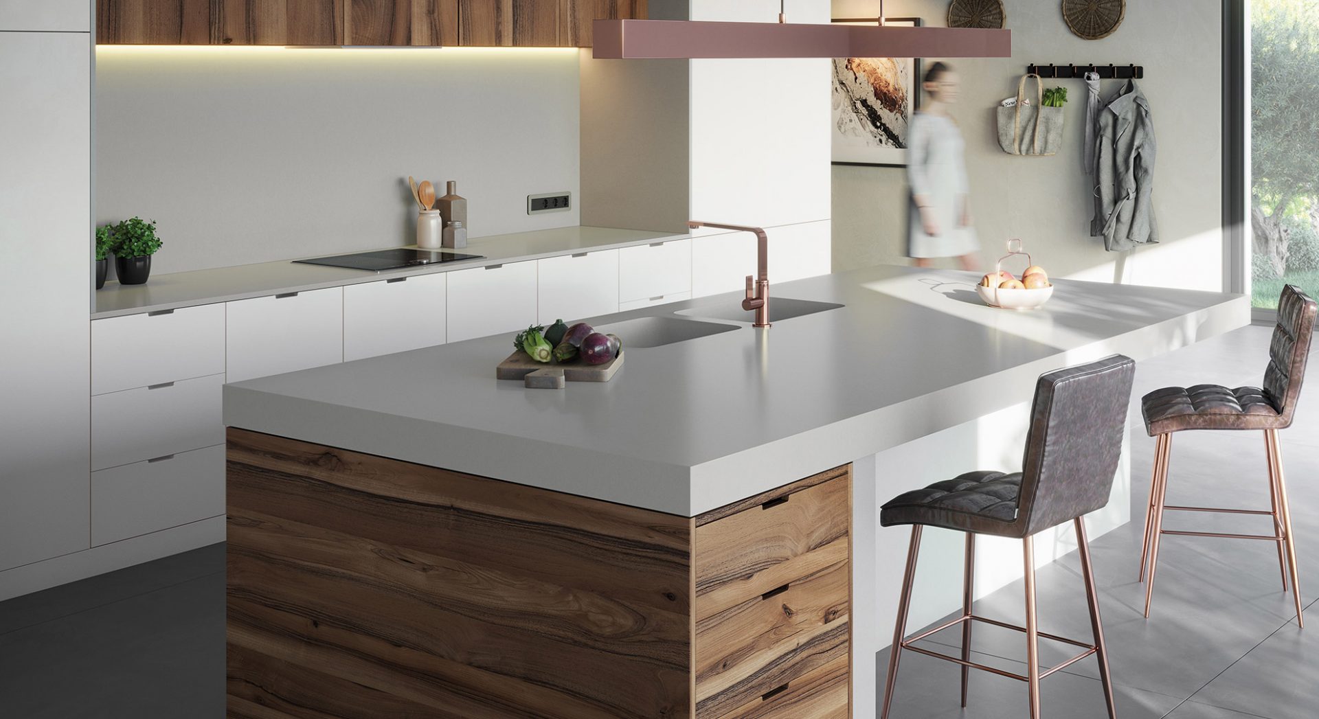 Cincel Grey Suede | Granit Design